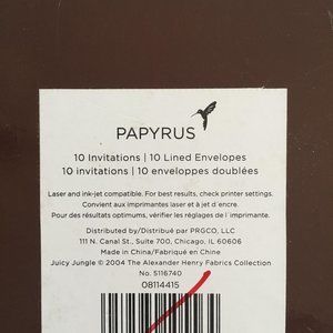 Papyrus | Party Supplies | New In Box Printable Invitations 2 Count ...